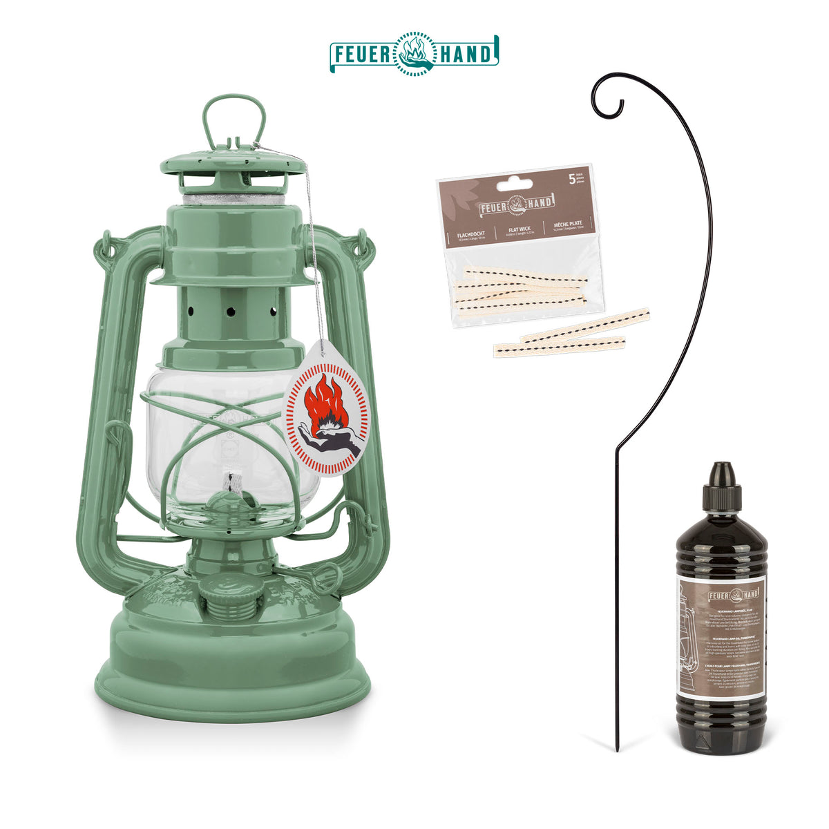 Starter set: Baby Special 276 Sage Green with lantern holder